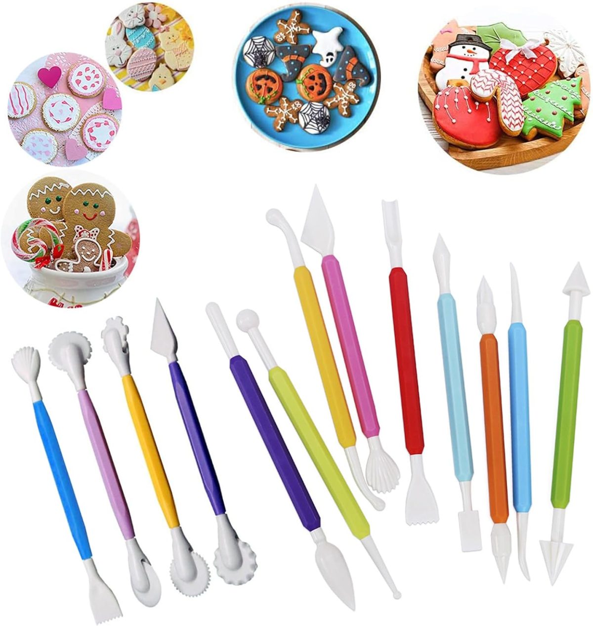 13 Pcs Fondant Tools, Cake Decorating Tools Icing ... - CelticRecipes