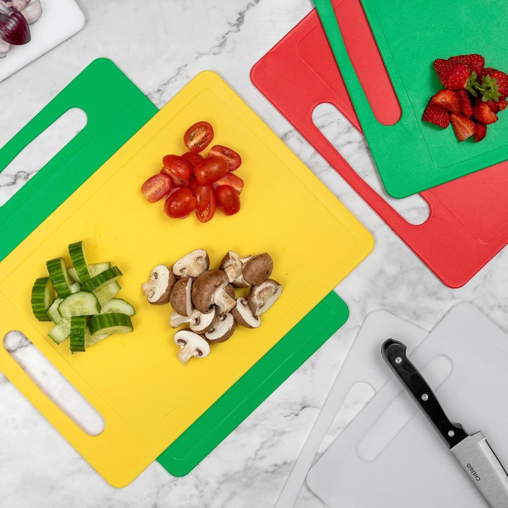 Chef Aid Large Green Poly Chopping Board, Multipur... - CelticRecipes